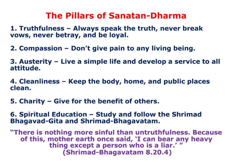 The Pillars of Sanatan Dharma